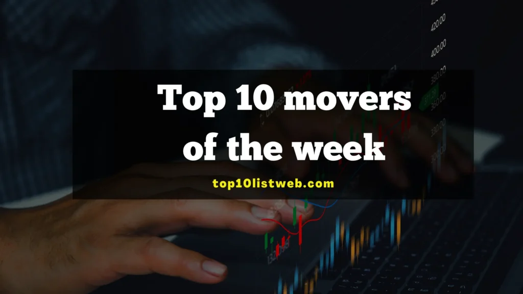 Stock market winners and losers: the top 10 movers of the week